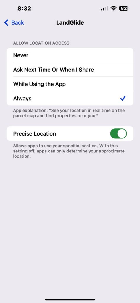 LandGlide | FAQs and Support