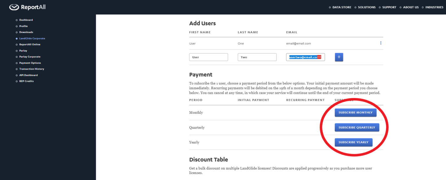 LandGlide | FAQs and Support